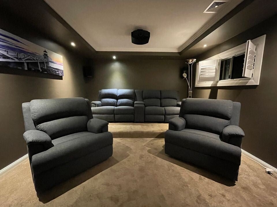 Australian Made Home Theatre Recliner Package | Leisure Lounges Sydney