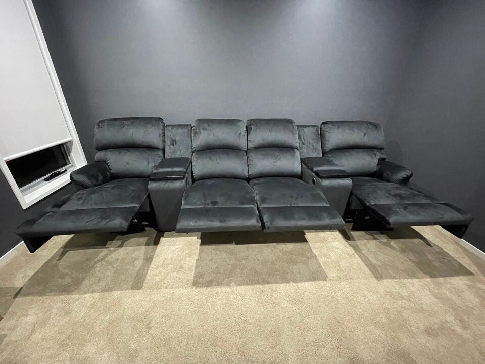 Queenslander Electric recliners with dual consoles – Leisure Lounges